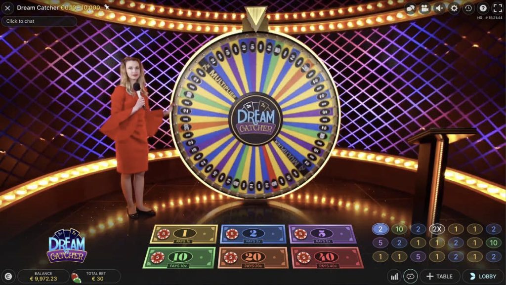 How to Play Evolution’s Dream Catcher | Casino Time Blog