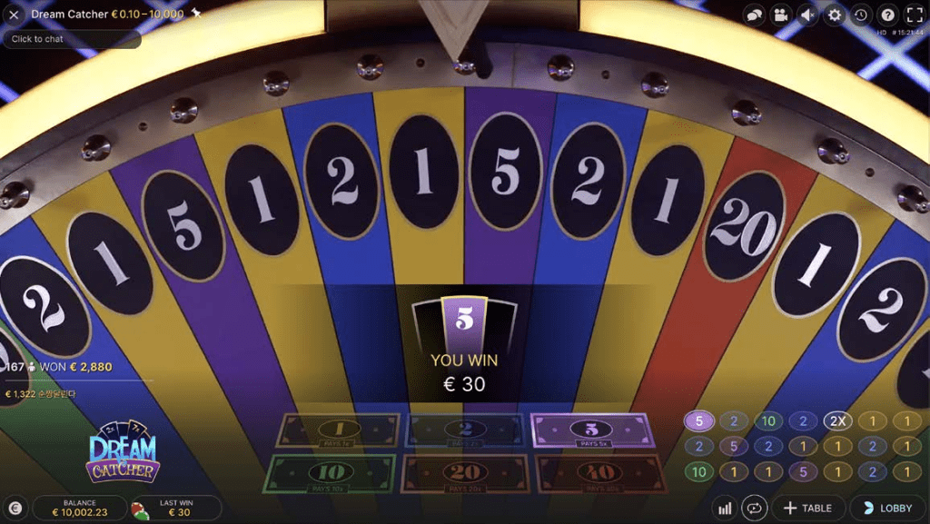 How to Play Evolution’s First Person Dream Catcher | Casino Time Blog